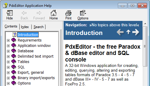 HTMLhelp blank pages